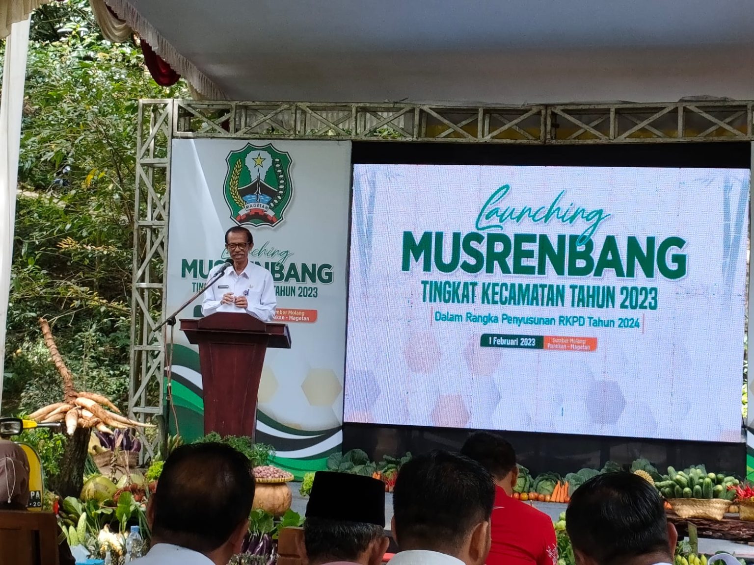Sejuk, Pemkab Magetan Launching Musrenbang Kecamatan Tahun 2023 di Sumber Molang | Lensa Magetan